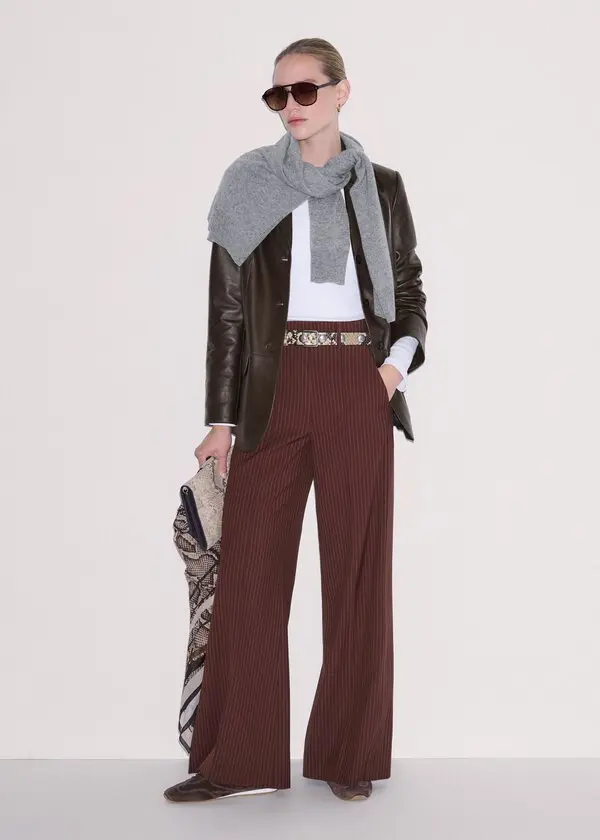 ME+EM Cotton Rib Long Sleeve Top