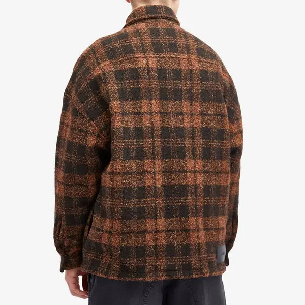 NAHMIAS Plaid Padded Shirt Jacket