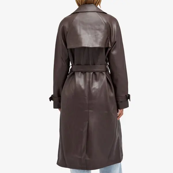Good American Uniform Trench Coat