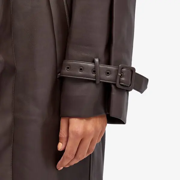 Good American Uniform Trench Coat