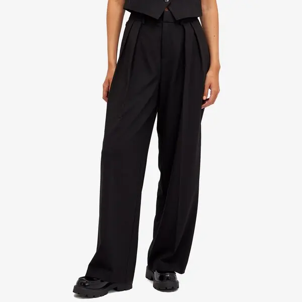 Good American Suiting Good 90s Pleated Trousers