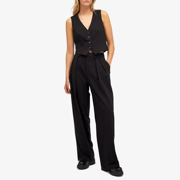 Good American Suiting Good 90s Pleated Trousers
