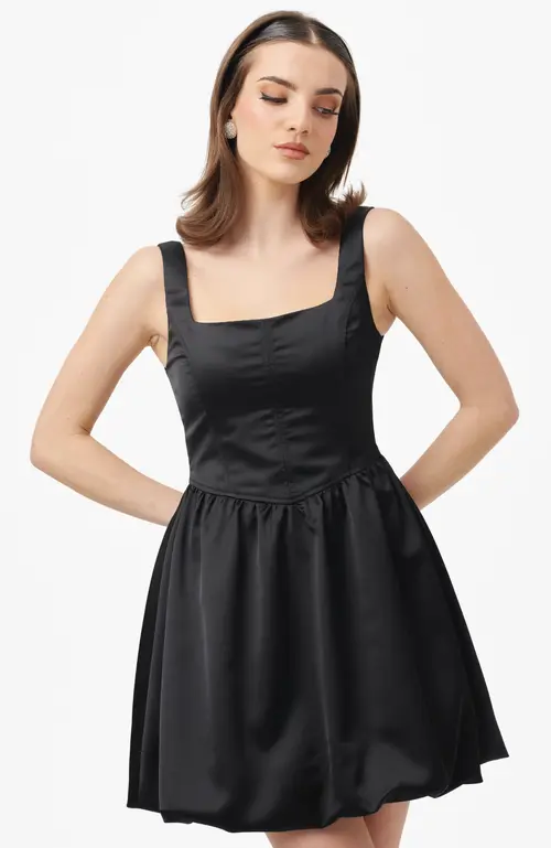 david koma cady mini dress David Koma Crystal-Embellished Cady Mini Dress – Runway Catalog