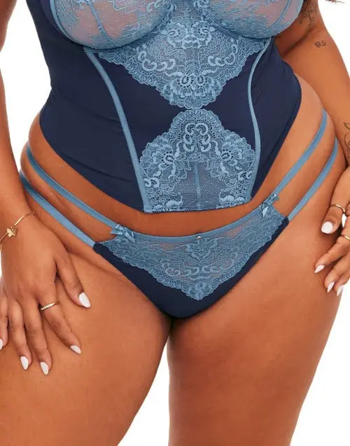 ADORE ME Liv Brazilian Panties - Dark Blue