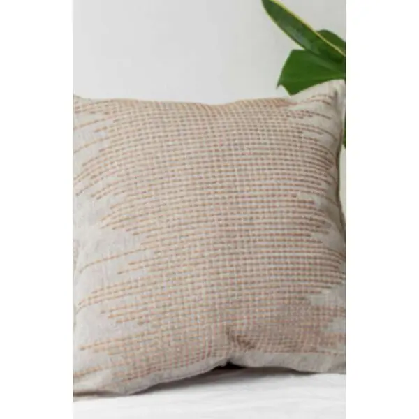 WAYIL BY ALGODONES MAYAS Meander Pillowcover Only - Brown