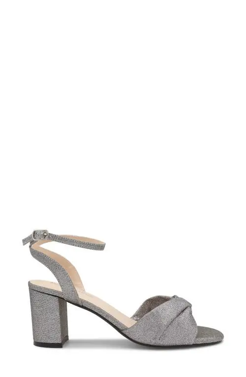 TOUCH UPS Hope Ankle Strap Sandal - Pewter