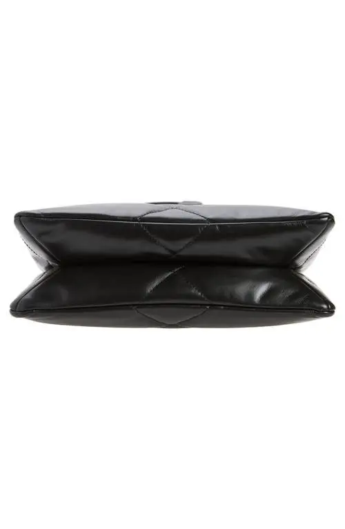 Tory Burch Kira Diamond Quilted Leather Shoulder Bag - Black