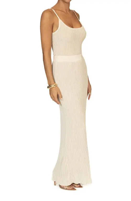 JLUXLABEL Serena Metallic Rib Knit Set