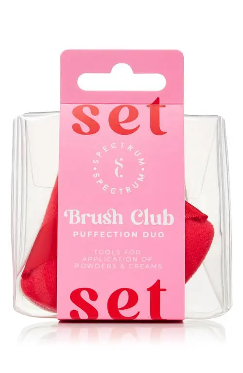SPECTRUM Brush Club Puffection Duo - None