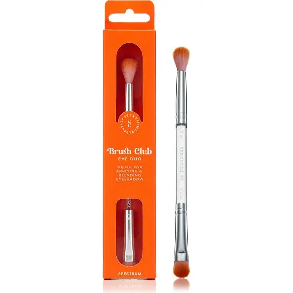 SPECTRUM Brush Club Eye Duo Brush - Orange