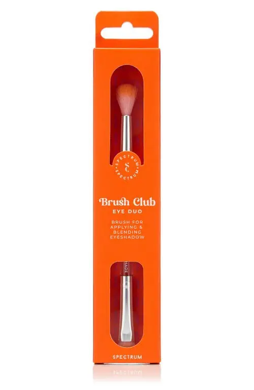 SPECTRUM Brush Club Eye Duo Brush - Orange