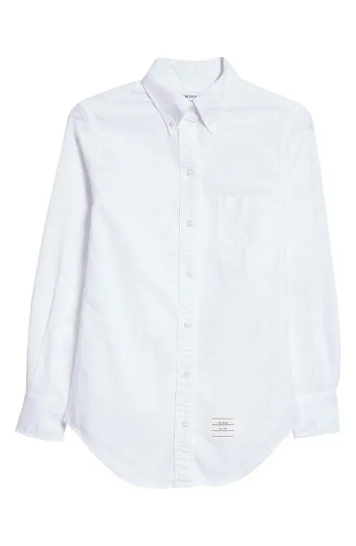 Thom Browne Classic Fit Cotton Button-down Shirt