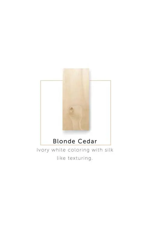 ITZA WOOD Long Serving Board - Blonde Cedar - Long
