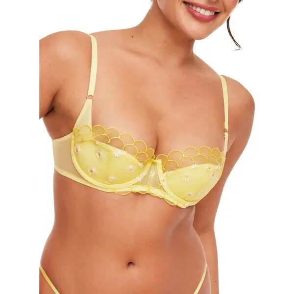 ADORE ME Bettie Contour Balconette Bra - Light Yellow