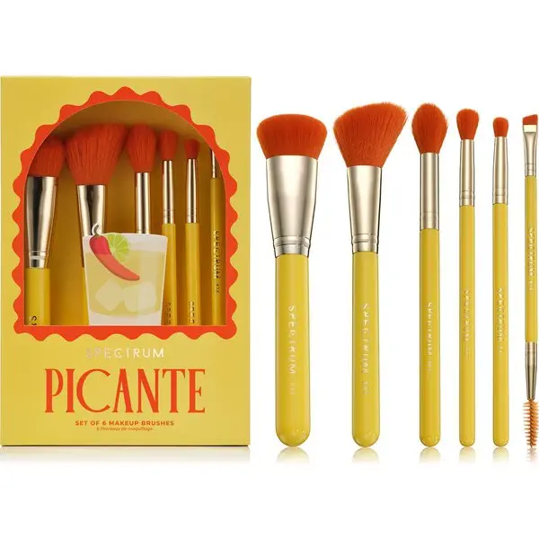 SPECTRUM Cocktails Collection 6-piece Makeup Brush Set - Picante