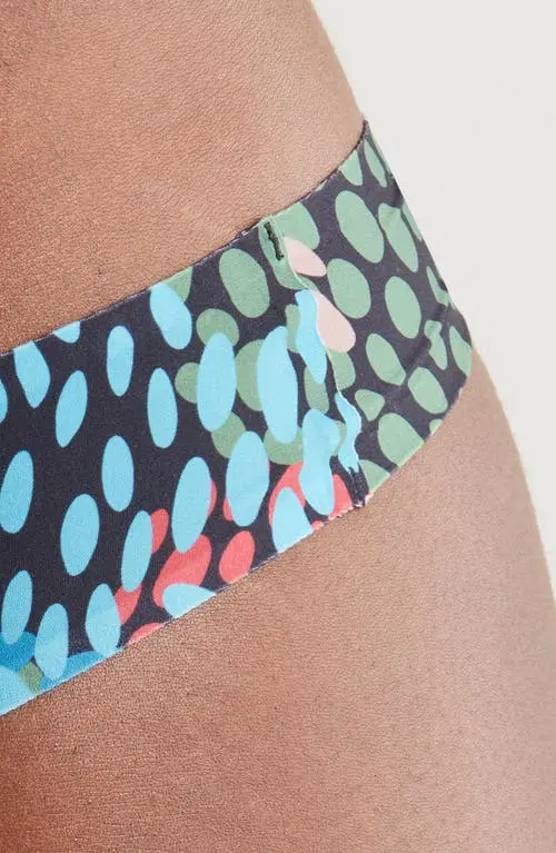 MEUNDIES Dreamseam Thong - Painted Dots