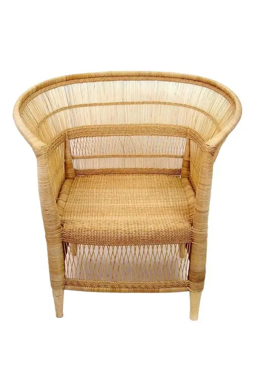 MBARE Malawi Cane Chair - Natural