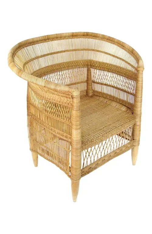 MBARE Malawi Cane Chair - Natural