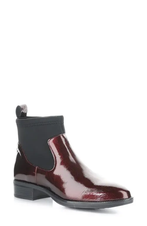 BOS. & CO. Alike Waterproof Bootie - Bordo/black