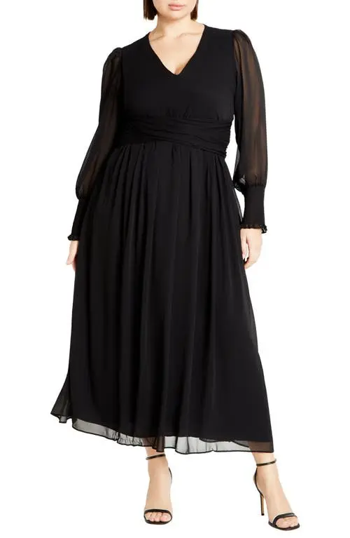 fitted lace wedding dress City Chic Women Plus Size Lila Maxi Dress, Fall Floral, 12 at Amazon  Women's Clothing store