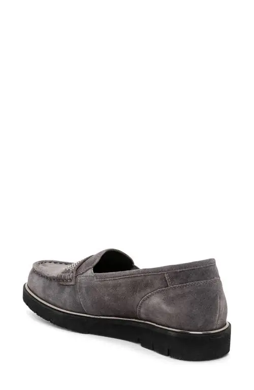ARA Daffodil Moc Toe Loafer - Grey
