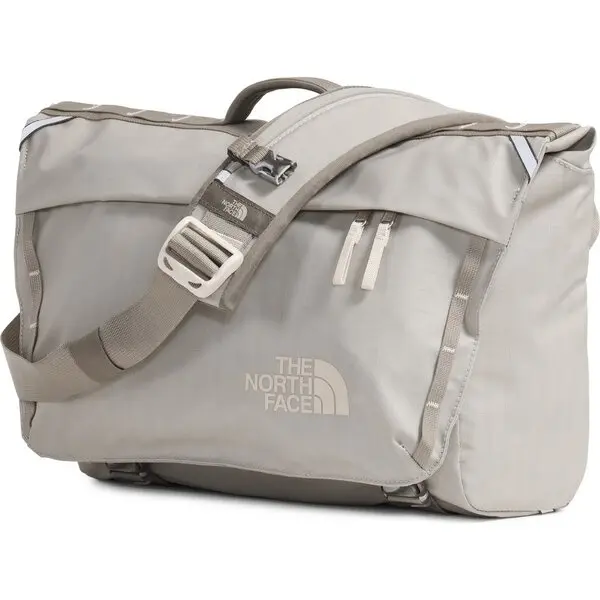 The North Face Base Camp Voyager Messenger Bag - Soapstone/ Stone Slab