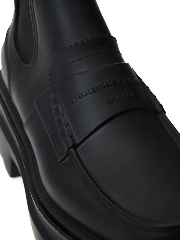 Alexander Wang Carter Panelled Leather Chelsea Boots - Black