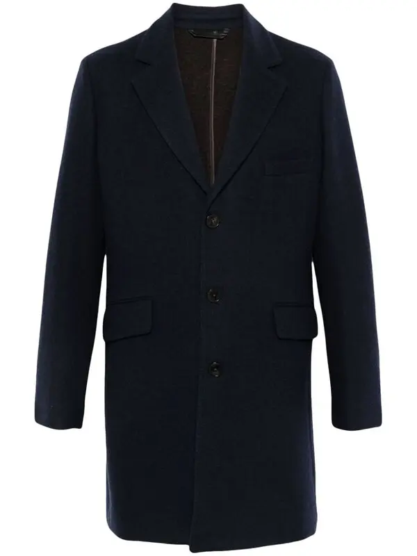 MANZONI 24 Brushed-finish Coat