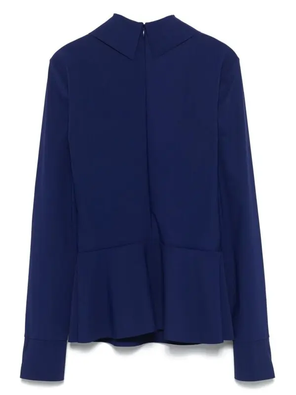 Chiara Boni La Petite Robe Asymmetric Blouse - Blue