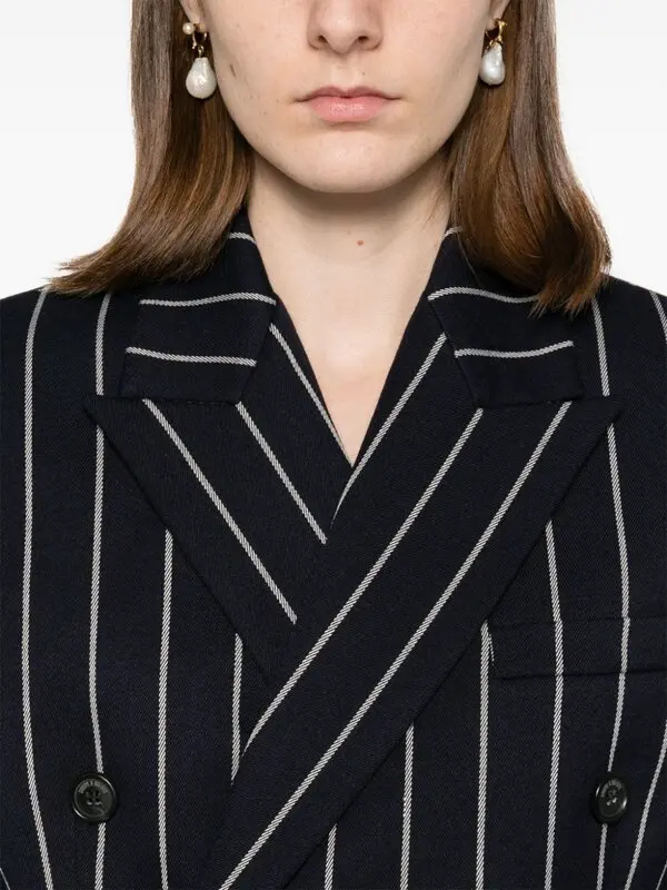 Giuseppe Di Morabito Striped Double-breasted Blazer