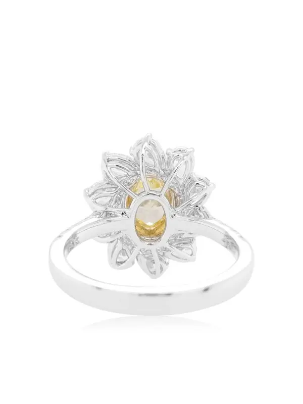 HYT JEWELRY 18kt White Gold Diamond Ring