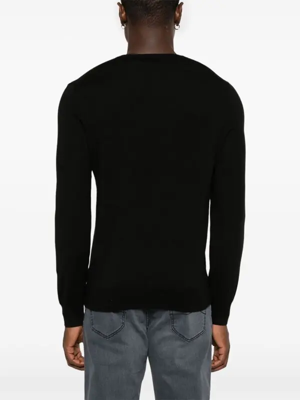 Polo Ralph Lauren Round-neck Wool Sweater - Black
