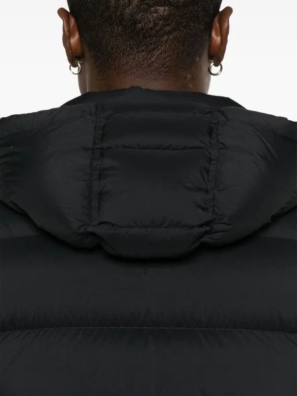Herno Logo Plaque Padded Jacket - Black