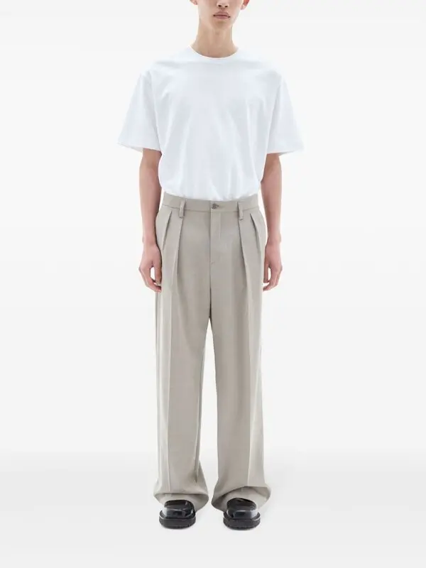 Filippa K Pressed Wide-leg Trousers