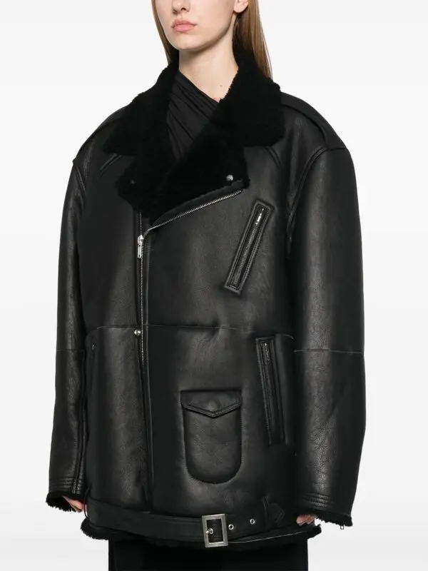 Rick Owens Jumbo Luke Stooges Jacket - Black | Editorialist