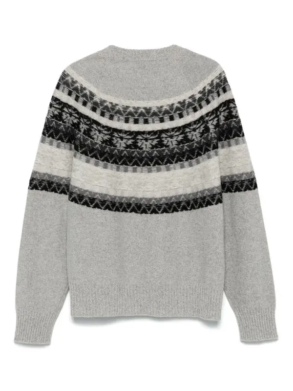 Officine Générale Manolo Fair Isle Wool Sweater