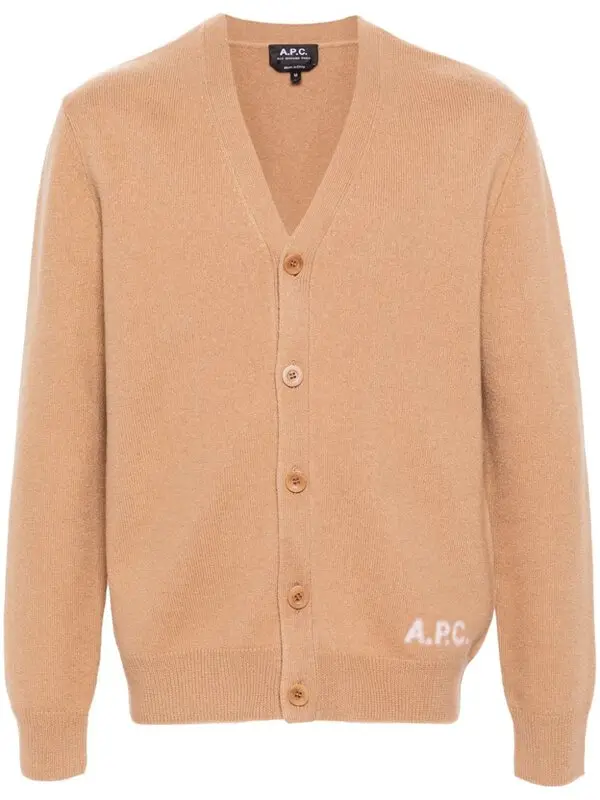 A.p.c. Kenny Cardigan - Brown