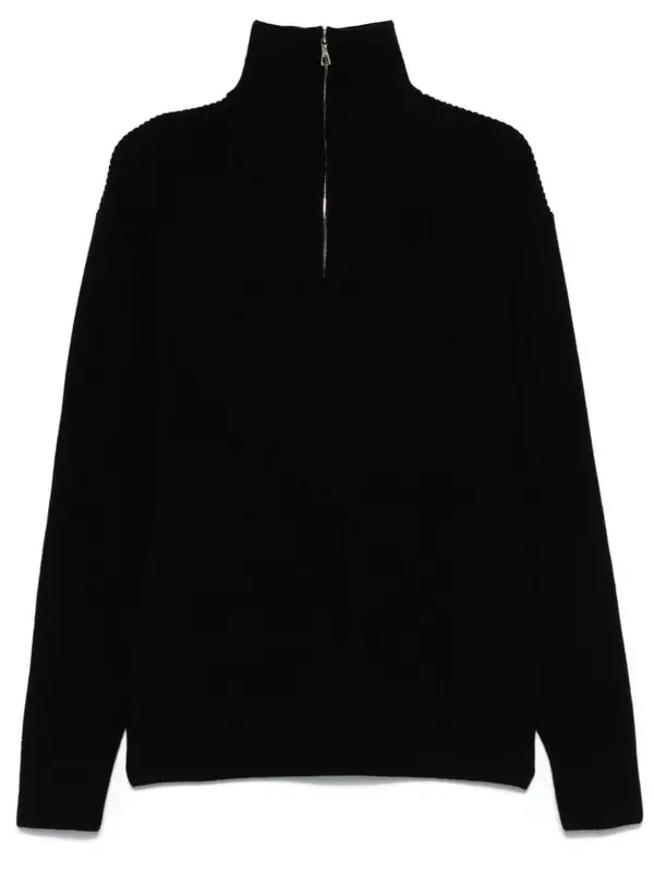Officine Générale Tarek Sweater - Black