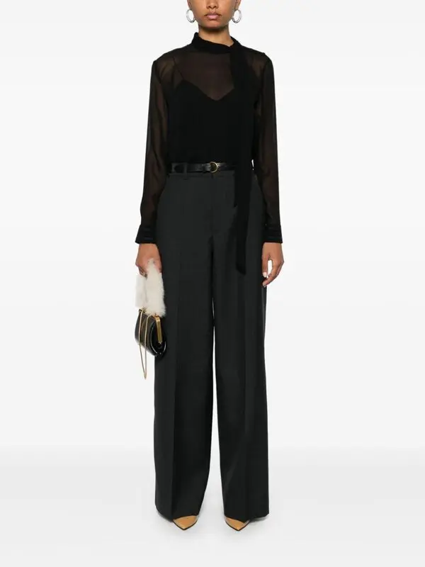 Gucci Wool Gabardine Trousers