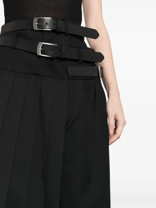 Junya Watanabe Belted Wool Trousers