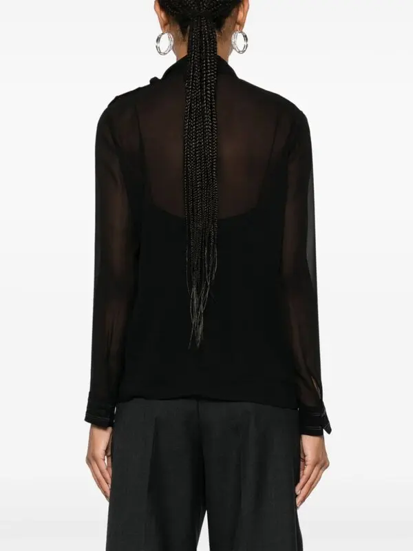 Gucci Silk Georgette Crepe Blouse