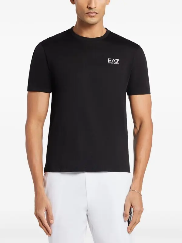 EA7 Cotton T-shirt - Black