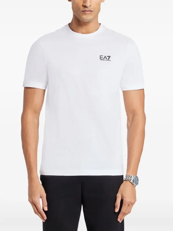 EA7 Cotton T-shirt - White