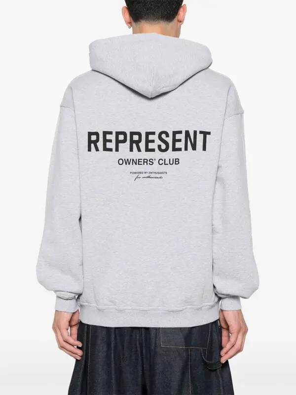 REPRESENT Owners Club Hoodie - Grey