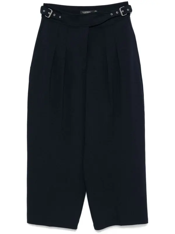 Ralph Lauren Pleated Cropped Trousers