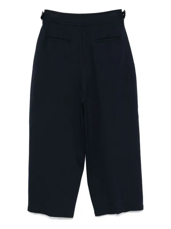 Ralph Lauren Pleated Cropped Trousers