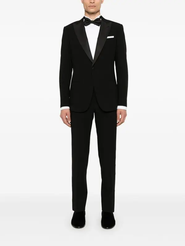 Giorgio Armani Single-breasted Suit - Black