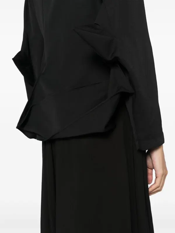 Yohji Yamamoto Asymmetric Wool Blazer