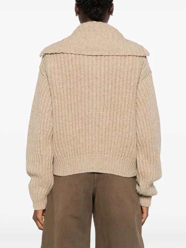 LEMAIRE Yak-alpaca Wool-blend Trucker Cardigan