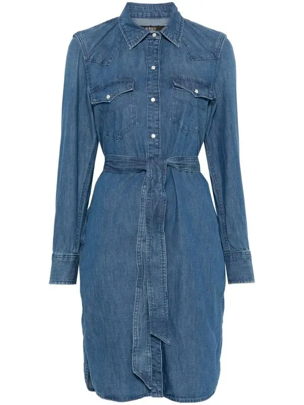 Ralph Lauren Denim Midi Shirt Dress